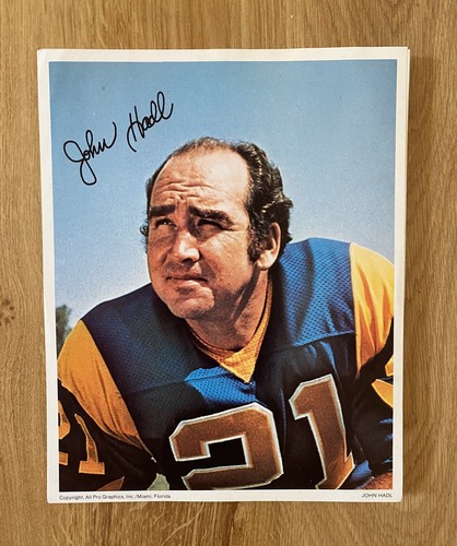 1973 All Pro Graphics John Hadl Los Angeles Rams | eBay