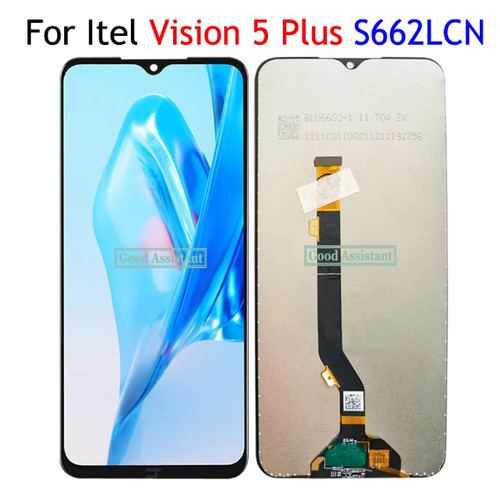 For Itel Vision 5 Plus S662LCN LCD Display Touch Screen Digitizer Panel ...