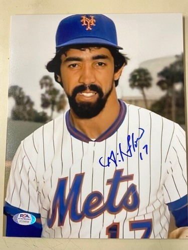 Gil Flores Autographed 8x10 PSA/DNA Authenticated METS! | eBay