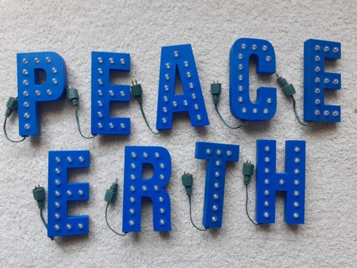 New Replacement LED Letter "A" for 40 Inch Wreath | eBay