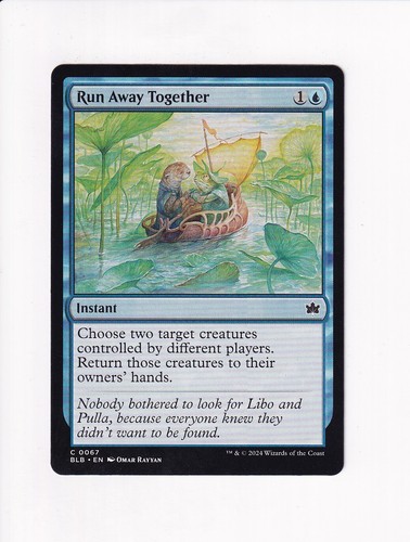 MAGIC THE GATHERING MTG BLOOMBURROW RUN AWAY TOGTHER (#2) | eBay