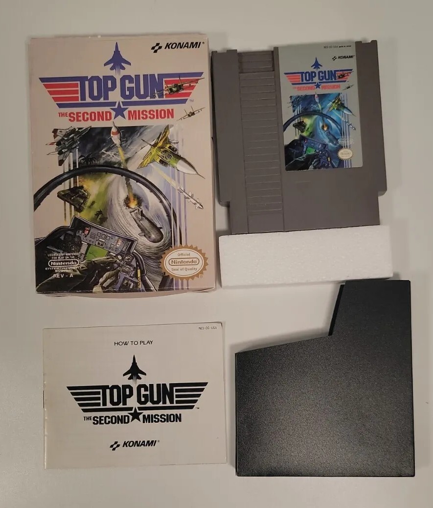 Top Gun: The Second Mission Value - GoCollect (nintendo-nes-top-gun-the ...