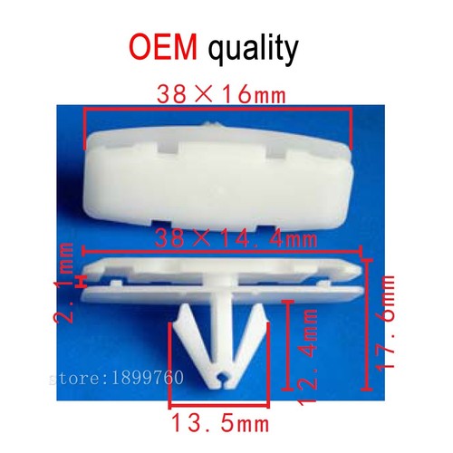 20x OEM 2018-23 Jeep Wrangler JL 2020-23 Gladiator Fender Flare CLIP ...