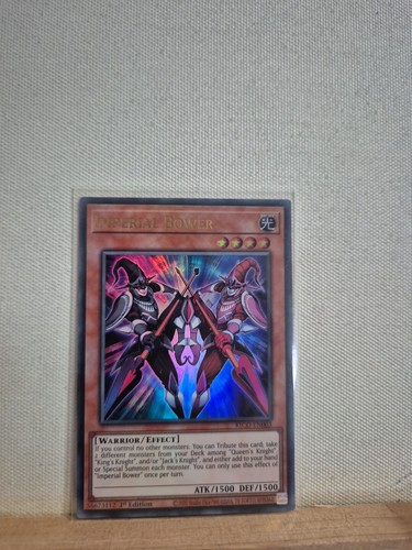 Imperial Bower KICO-EN003 Ultra Rare NM 1. Auflage Yu-Gi-OH! Oldschool ...