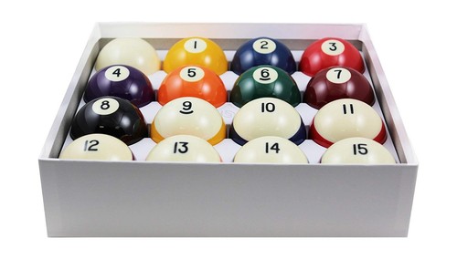 Aramith 2-1/4" Regulation Size Crown Standard Billiard/Pool Balls ...
