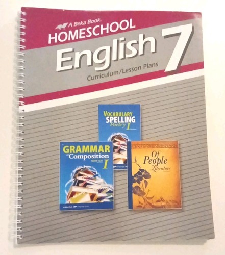 Abeka English 7 Curriculum Lesson Plans Homeschool A Beka Teacher Guide ...