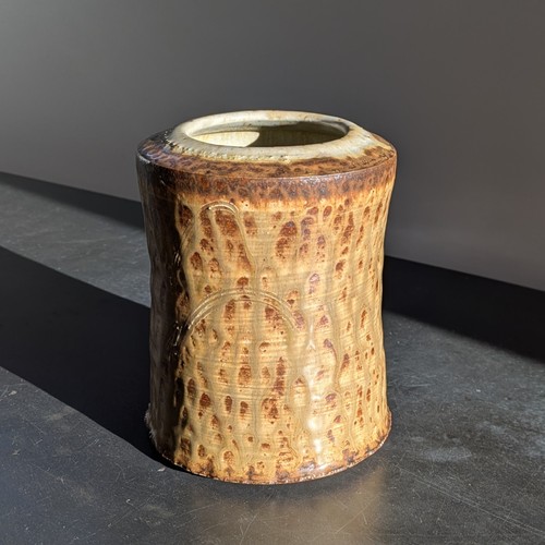 Early Michael Simon Vase XXIX Oaks Ash Glaze Studio Art Pottery | eBay