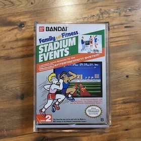 Buy Stadium Events Nintendo NES Video Games on the Store | Auctions ...
