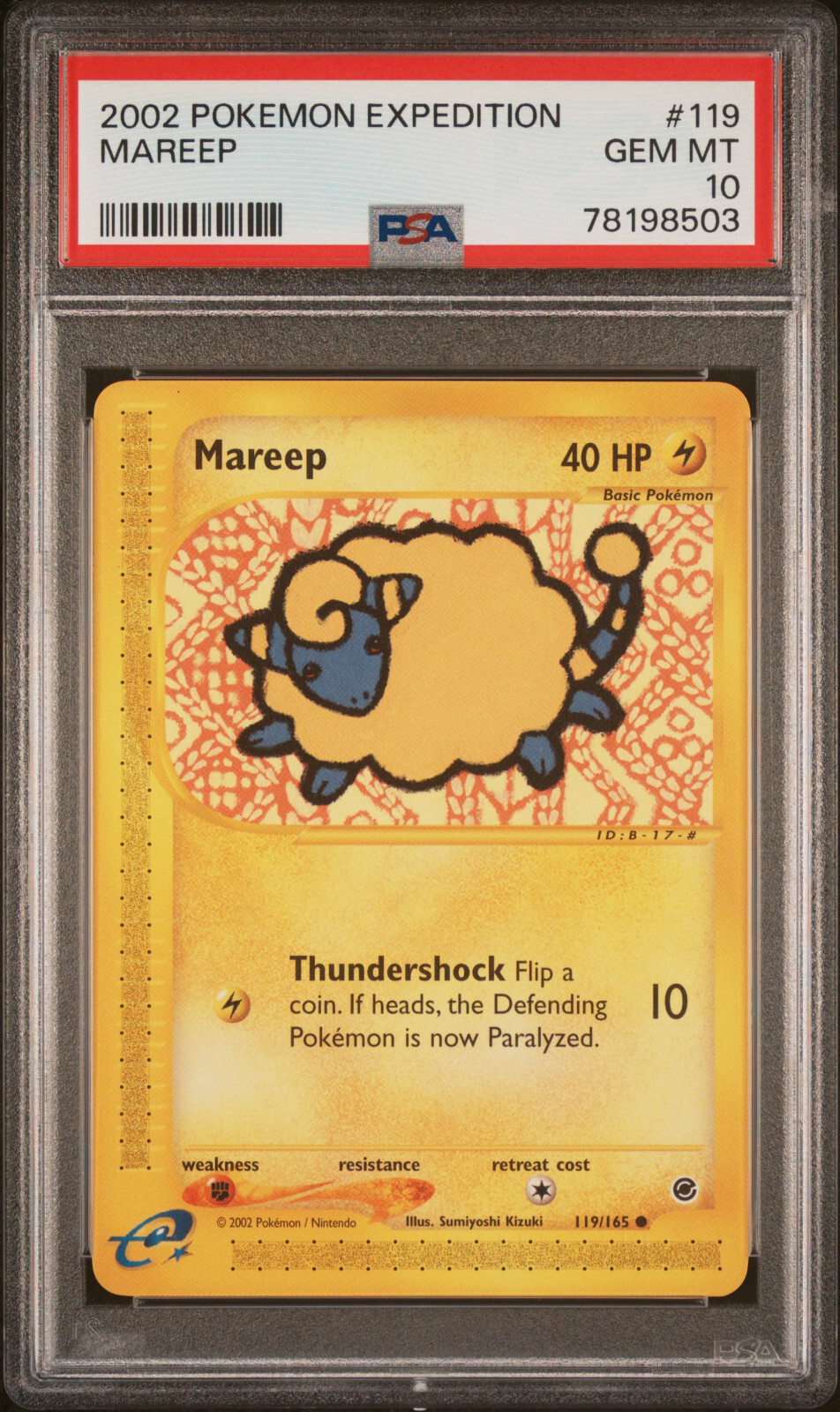 Mareep 2002 Expedition #119/165 Base PSA 10 Price Guide - Sports Card ...