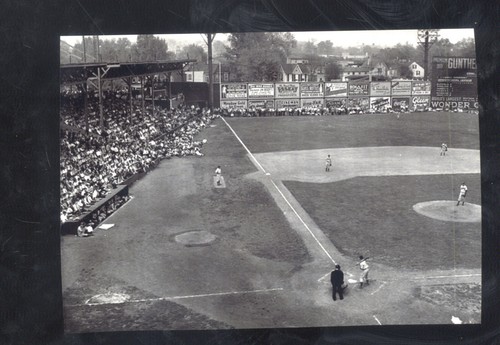 REAL PHOTO BALTIMORE TERRAPINS BASEBALL STADIUM GAME MARYLAND POSTCARD ...