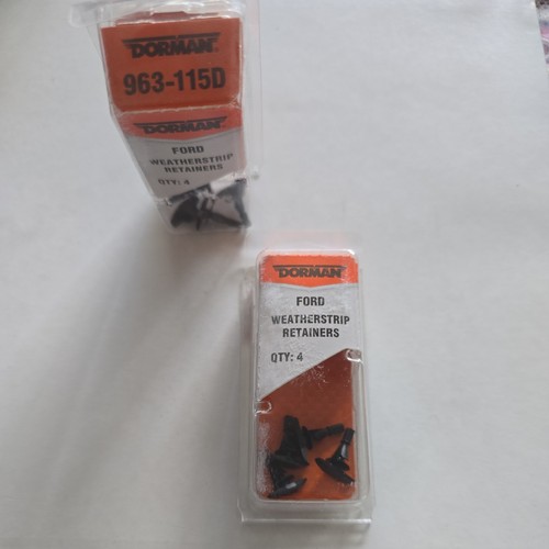 (QTY 4) FORD Dorman 963-115D Side Door Weatherstrip Retainers | eBay