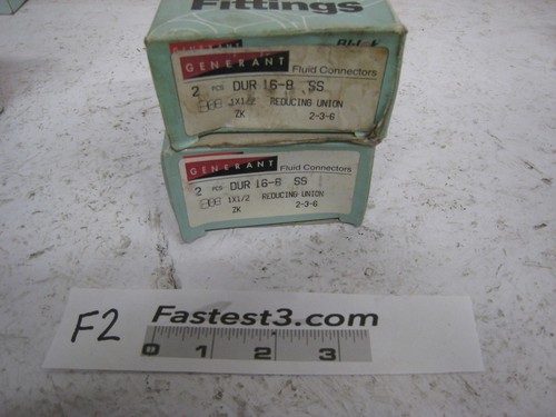 GENERANT BI-LOK DUR-16-8 SS Reducing Union Pack of 4 | eBay