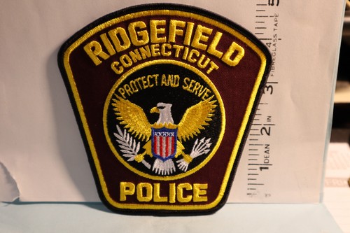police patch RIDGEFIELD POLICE CONNECTICUT | eBay