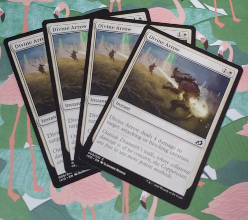 4 DIVINE ARROW ~mtg NM-M Ikoria Com x4 | eBay