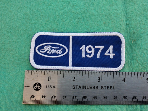 Ford 1974 Technician Patch Service Parts Dealer Uniform Hat Patch | eBay