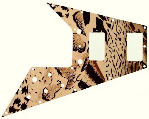 Gibson Flying V Pickguard '67 Re-Issue Guitar Custom Graphical Animal ...