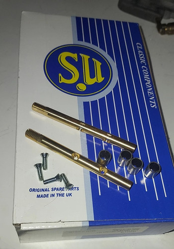 Genuine SU HS2 Standard Size Throttle Shafts & Bushings Spridget ...
