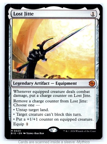 MTG Lost Jitte Outlaws of Thunder Junction: The Big Score - NM | eBay