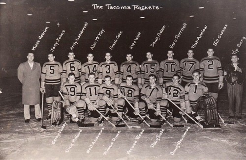 1948 1949 TACOMA ROCKETS 8X10 TEAM PHOTO WASHINGTON USA HOCKEY USA | eBay