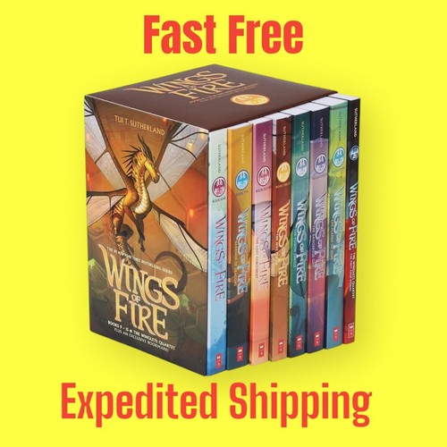 Wings of Fire: 8 Book Box Set 9-15 & The Winglets Quartet NEW FAST FREE ...