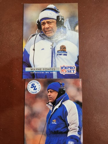 1992 Pro Set Football Card #3 Wayne Fontes COY/Coach of the Year | eBay