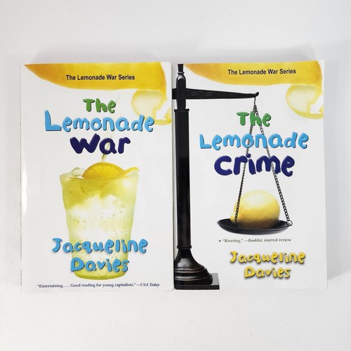 Lemonade War Lemonade Crime (Signed) Book Lot Jacqueline Davies Series ...