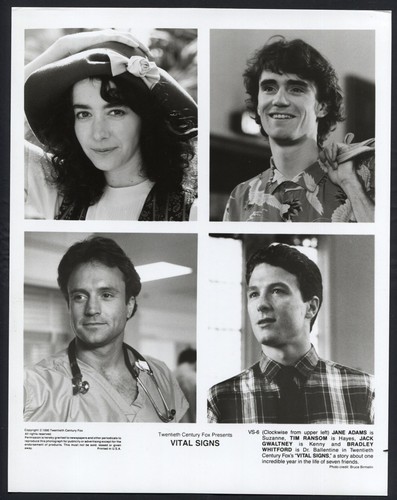 Vital Signs ’90 JANE ADAMS TIM RANSOM JACK GWALTNEY BRADLEY WHITFORD | eBay