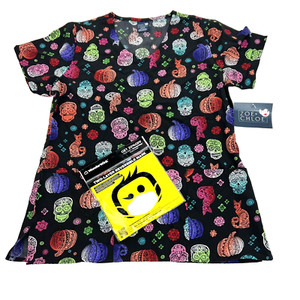 Skull Scrub Top for sale | eBay