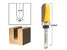 1/4" Radius Core Box Template Router Bit - 1/4" Shank - Yonico 14956q ...