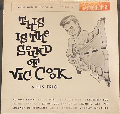 Vic Cook This Is The Sound Of Vic Cook & His Trio Rare Private Jazz VG ...