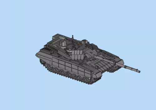 3D Printed Model 1/72 Russian T90M Main Battle Tank Model Kit Unpainted ...
