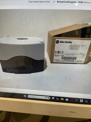 Allen Bradley 800F-1PP 1 Hole Enclosure 800F1PP New ! | eBay