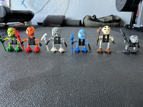 2001 Lego Bionicle TURAGA - All 6 Village Elders of Mata Nui (8540 ...
