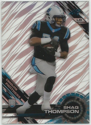 2015 Topps High Tek ~ SHAQ THOMPSON Pattern 1 Grass #46 Panthers RC | eBay