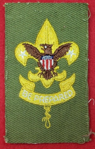 BSA First Class Rank Cut Edge Gauze Back - MINT - 1940s - Boy Scouts of ...