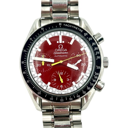 OMEGA Speedmaster racing Red michael Schumacher Men's Wristwatch 36mm ...