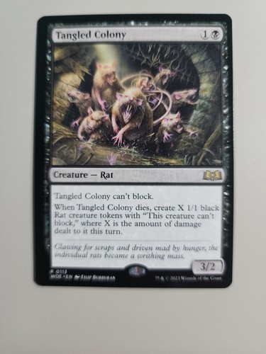 MTG Tangled Colony Wilds Of Eldraine 0113 Regular Rare | eBay