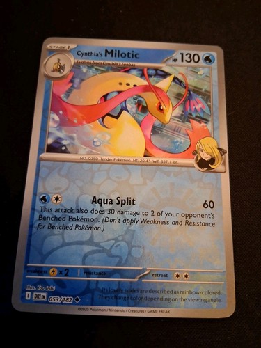 POKEMON DESTINED RIVALS CYNTHIA'S MILOTIC UNCOMMON FOIL | eBay