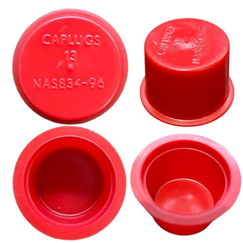Caplugs Red T-13 1.25" Tapered Caps and Plugs Protection NAS834-96 | eBay