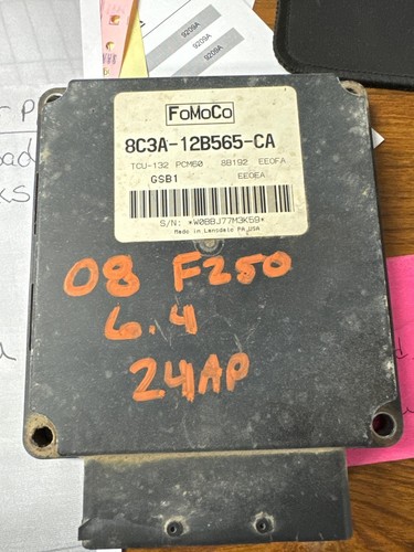 2008 F250 F350 Super Duty Transmission Control Module TCM 6.4 From 7-30 ...