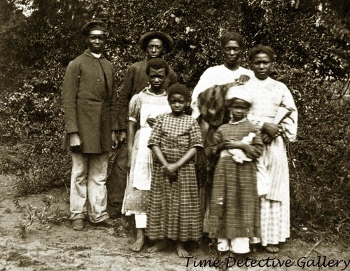African American Freed Slave Students, S. Carolina -1865- Historic ...