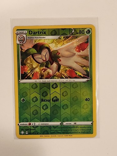 Dartrix 007/072 Reverse Holo Shining Fates Pokemon TCG Card | eBay