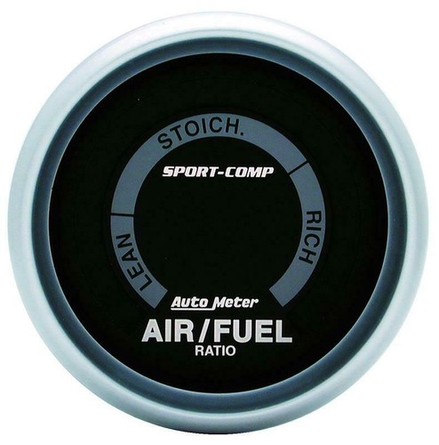 Auto Meter Sport-Comp Series Air/Fuel Ratio Gauge 2-1/16" Narrowband ...