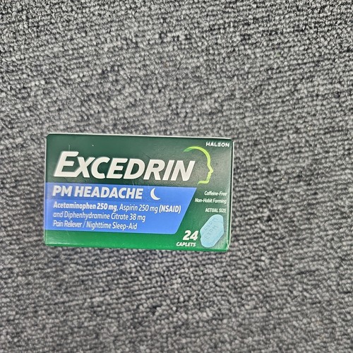 Excedrin PM Headache Caplets - 24 Count | eBay