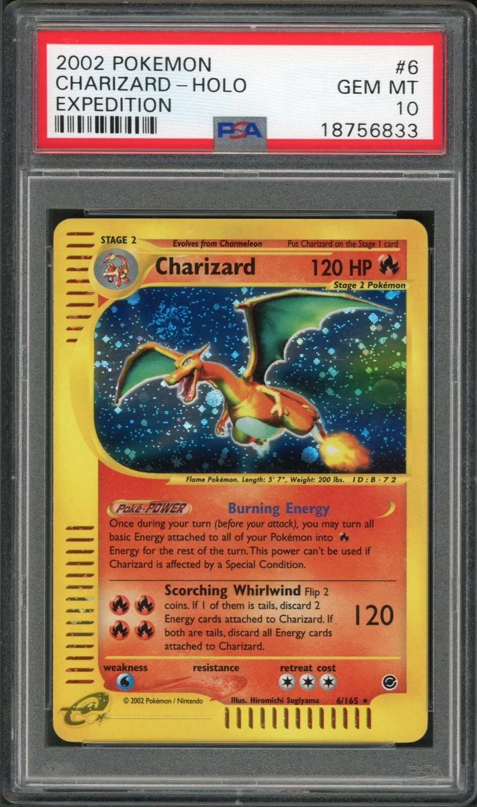 Charizard 2002 Expedition #006/165 Holo Price Guide - Sports Card Investor