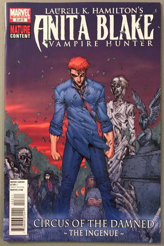 Anita Blake Circus Of The Damned Ingenue #3 Hamilton Vampire Horror NM ...