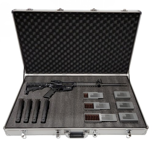 Large Aluminum Locking Gun Case | eBay