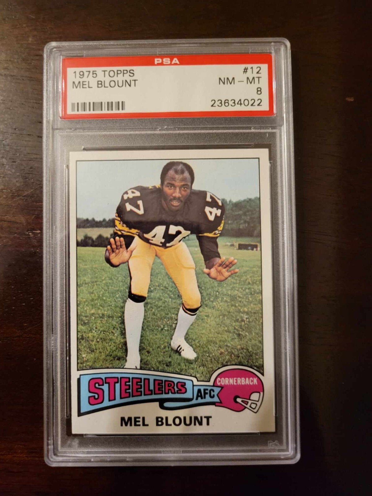 Mel Blount 1975 Topps #12 Base Price Guide - Sports Card Investor