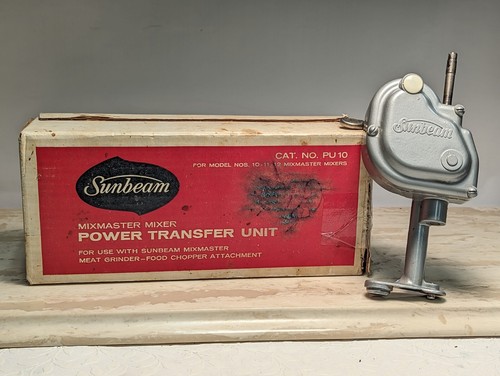 Vintage Sunbeam Mixmaster Mixer Power Transfer Unit PU10 In Box | eBay