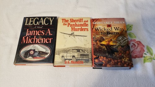 (3) - HARD COVER BOOKS by MICHENER, MEREDITH, & MILES +BCE+ | eBay